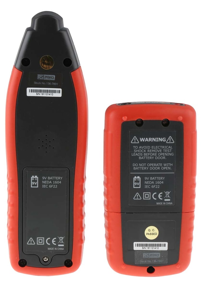 RS PRO | RS PRO Cable Tracer Kit, Cable Detection Depth 2m CAT III 300 ...