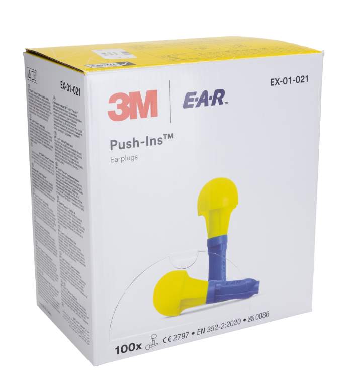 EX-01-021 3M E.A.R | 3M E.A.R Push-Ins Series Blue, Yellow Disposable ...