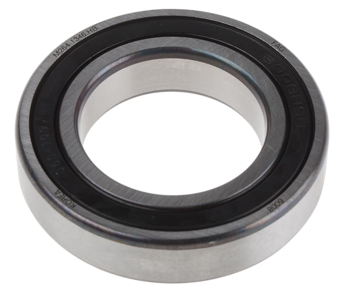 6008-2RSR FAG | FAG 6008-2RSR Single Row Deep Groove Ball Bearing- Both ...