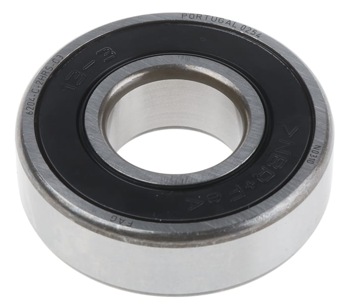 6204-C-2HRS-C3 FAG | FAG 6204-C-2HRS-C3 Deep Groove Ball Bearing ...