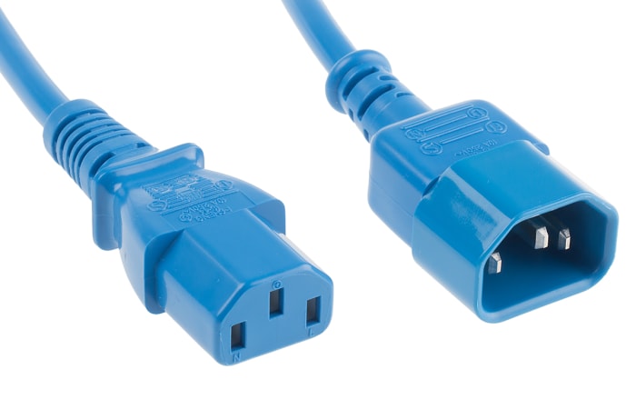 RS PRO | RS PRO IEC C13 Socket to IEC C14 Plug Power Cord, 1.5m | 137 ... RS PRO | RS PRO IEC C13 Socket to IEC C14 Plug Power Cord, 1.5m | 137 ...