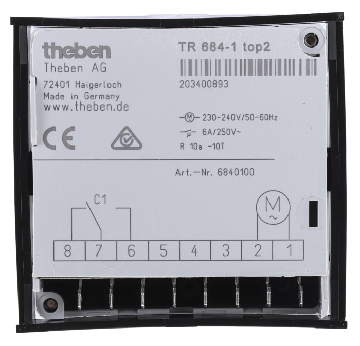 TR684 - 1 top 2 Theben | Theben Digital Time Switch 230 → 240 V ac, 1 ...