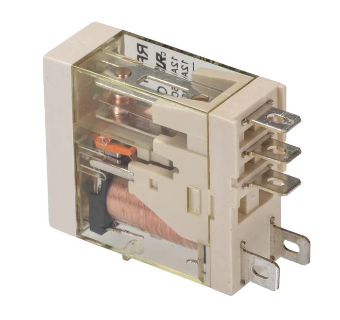 RS PRO | Relé de potencia sin enclavamiento RS PRO de 1 polo, SPDT, bobina 24V dc, 10A ...