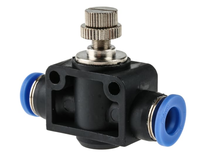 RS PRO | RS PRO Tube Speed Controller, Push In 8mm Tube Inlet Port x ...