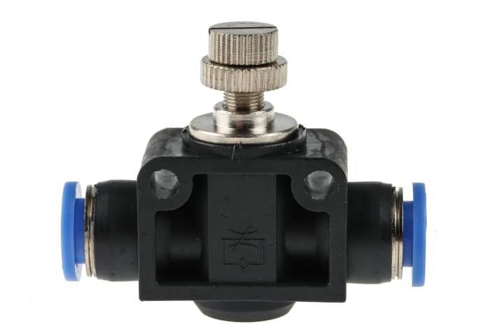 RS PRO | RS PRO Tube Speed Controller, Push In 8mm Tube Inlet Port x ...