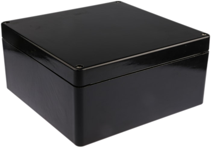 RS PRO | RS PRO Black Glass Fibre Reinforced Polyester Junction Box ...