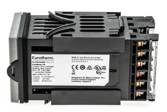 P116/CC/VH/RRX/R Eurotherm | Eurotherm Piccolo P116 Panel Mount PID ...