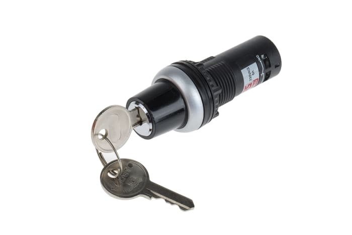 RS PRO | RS PRO IP65 Key Switch, 1 CO 2-Way | 145-0627 | RS