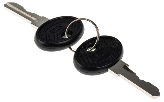 RS PRO | RS PRO Black Cabinet Lock, 28.5mm Panel-to-Tongue, 22.2 x 20 ...