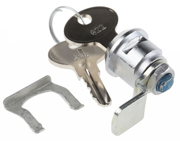 RS PRO | RS PRO Cabinet Lock, 20mm Panel-to-Tongue, 17.2 x 14.2mm ...