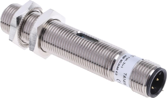 RS PRO | Sensor de proximidad RS PRO, M12, alcance 2 mm, 10 → 30 V dc ...