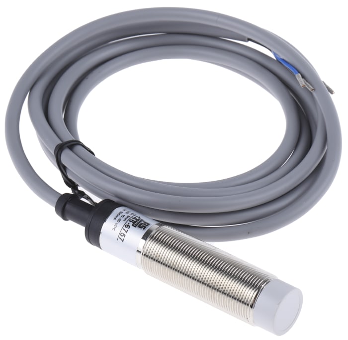 RS PRO | Sensor de proximidad RS PRO, M18, alcance 8 mm, 10 → 30 V dc ...