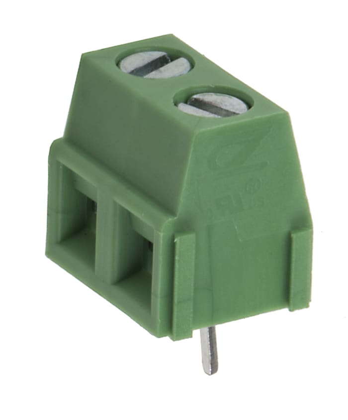 RS PRO | RS PRO PCB Terminal Block, 2-Contact, 5.08mm Pitch, Through ...