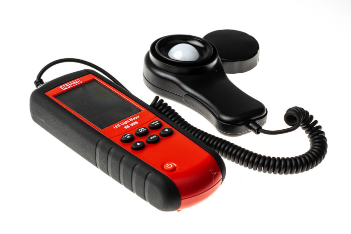 RS PRO | RS PRO RS-3809 Light Meter, 40lx to 400000lx, ±3 % | 146-9083 | RS