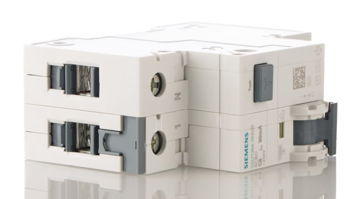 5SU1354-7KK06 Siemens | Siemens RCBO, 6A Current Rating, 2P Poles, 30mA ...