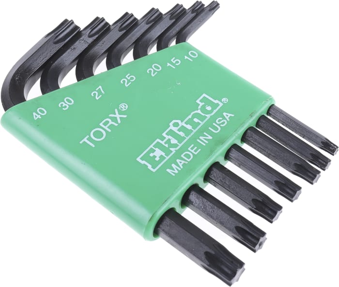 RS PRO | RS PRO 7-Piece Torx Key Set, L Shape, Short Arm | 157-1519 | RS