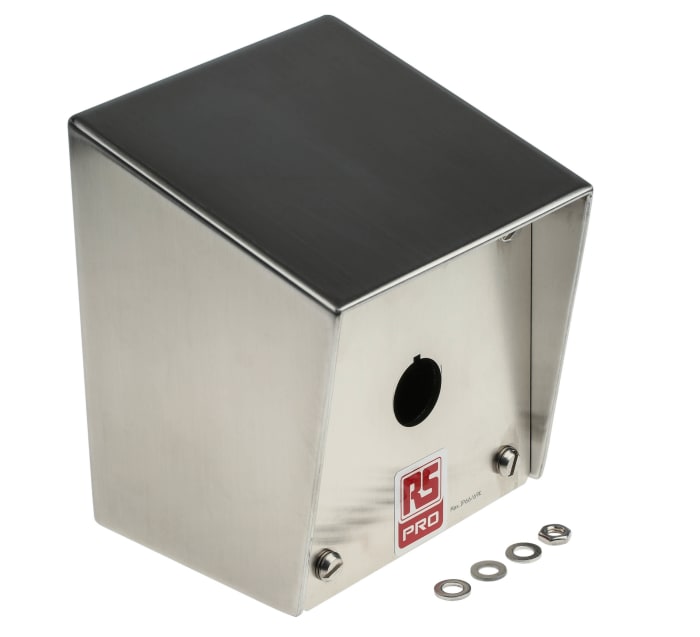RS PRO | RS PRO Stainless Steel Push Button Enclosure - 1 Hole 22mm ...