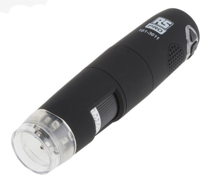 RS PRO | RS PRO Wifi Microscope, 1280 x 1024 pixels, 5 → 200X ...
