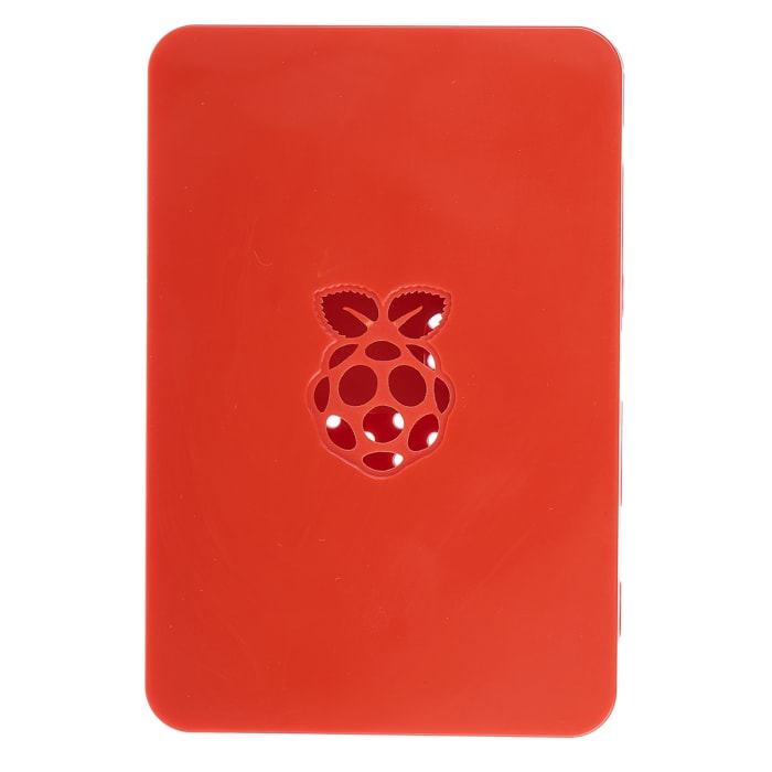 ASM-1900036-52 DesignSpark | Caja DesignSpark de ABS Rojo para Raspberry Pi 3B+ y anteriores ...
