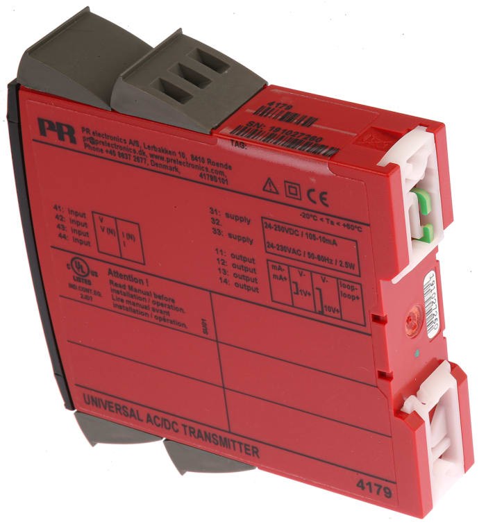 4179 PR Electronics | PR Electronics 4 Series Signal Conditioner ...