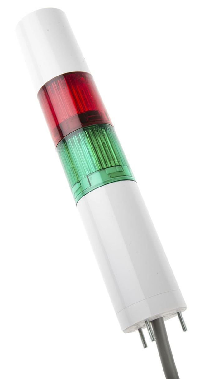 LR4-202WJBW-RG Patlite | Patlite LR4 Series Coloured Buzzer Signal ...