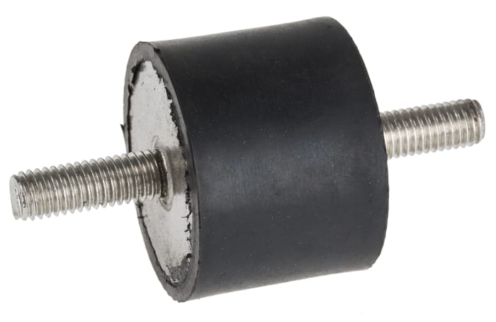RS PRO | RS PRO M8 Anti Vibration Mount, Male to Male Bobbin with 96 ...