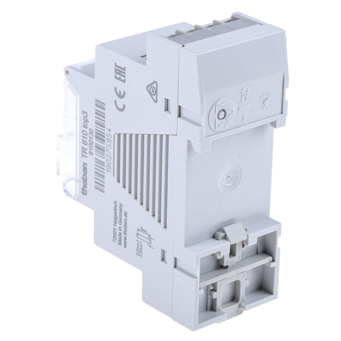 TR610 top3 Theben | Theben Digital TOP3 DIN Rail Time Switch, 1-Channel ...