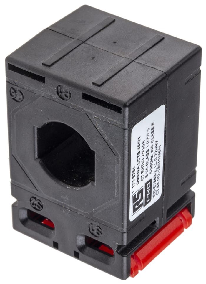 RS PRO | RS PRO Base Mounted Current Transformer, 250A Input, 250:5, 5 ...