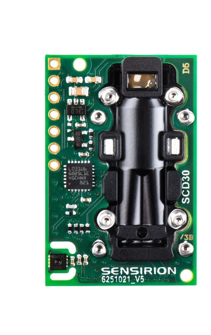 SCD30 CO2 sensor module Sensirion | Sensirion SCD30 Series Temperature & Humidity Sensor, PWM ...