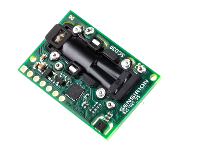 SCD30 CO2 sensor module Sensirion | Sensirion SCD30 Series Temperature ...