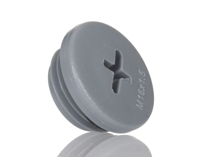 HPM16 SL080 Alpha Wire | Alpha Wire Blanking Plug, M16, Chloroprene ...