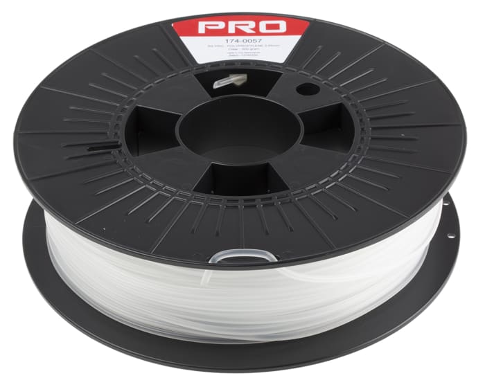 RS PRO | RS PRO 2.85mm Transparent PP 3D Printer Filament, 500g | 174 ...