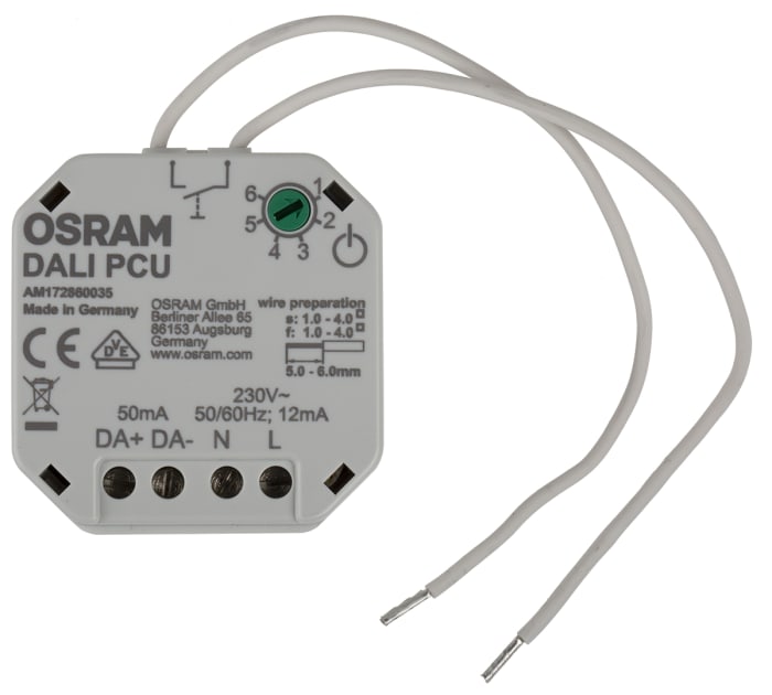 DALI PCU Push Button Control Unit Osram | DALI Push Button Control Unit ...