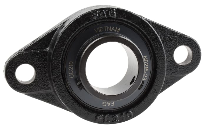 UCF210-J7 FAG | Soporte de rodamiento FAG de Hierro Fundido, Ø int. 50mm, dim. 143mm x 143mm x ...
