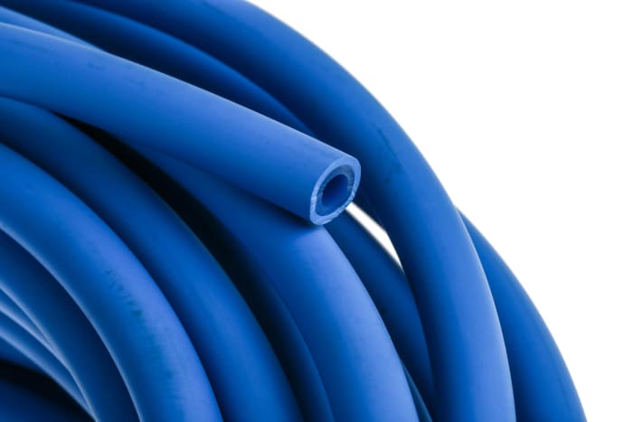 RS PRO | RS PRO Compressed Air Pipe Blue PUR, PVC 6mm x 30m | 174-5728 | RS