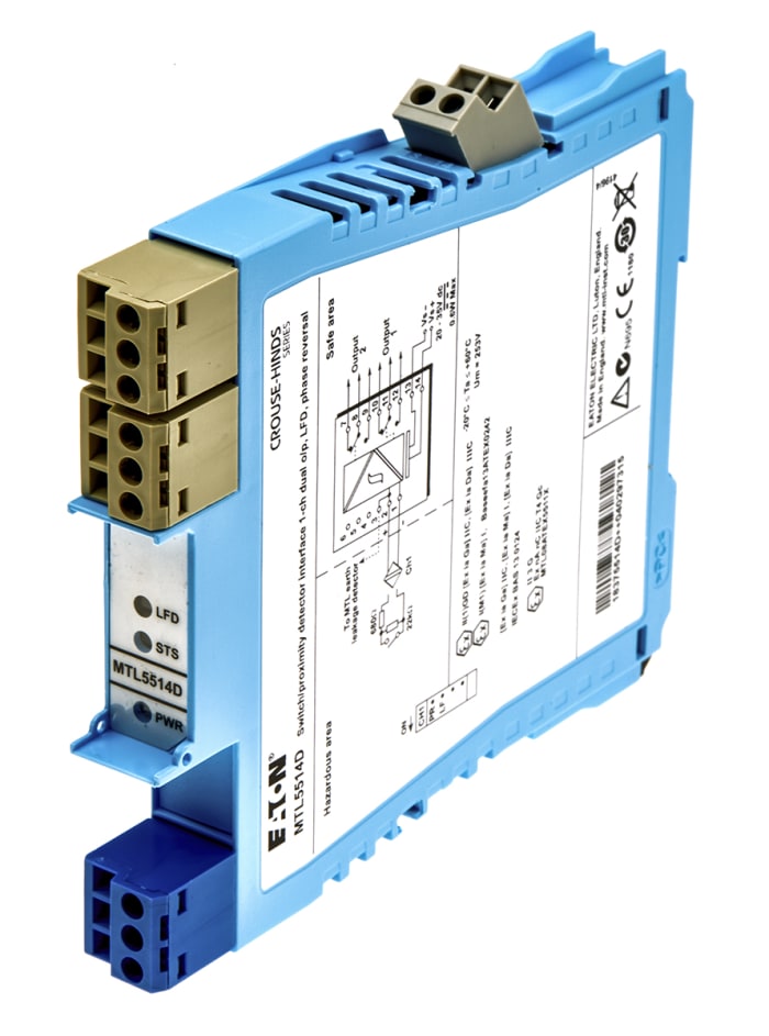 MTL5514D Eaton | Eaton MTL Series Signal Conditioner, Voltage Input ...