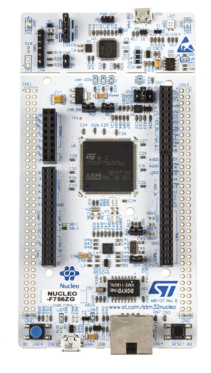 Nucleo F756zg Stmicroelectronics Stmicroelectronics Stm32 Nucleo 144