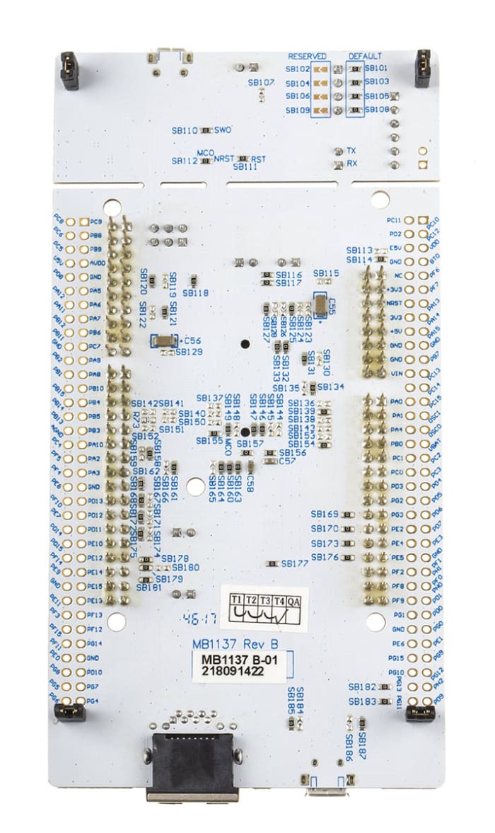 NUCLEO-F756ZG STMicroelectronics | STMicroelectronics STM32 Nucleo-144 MCU Development Board ...