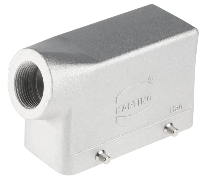19628161521 HARTING | HARTING Han EMC/B Heavy Duty Power Connector Hood, M25 Thread, Side Entry ...