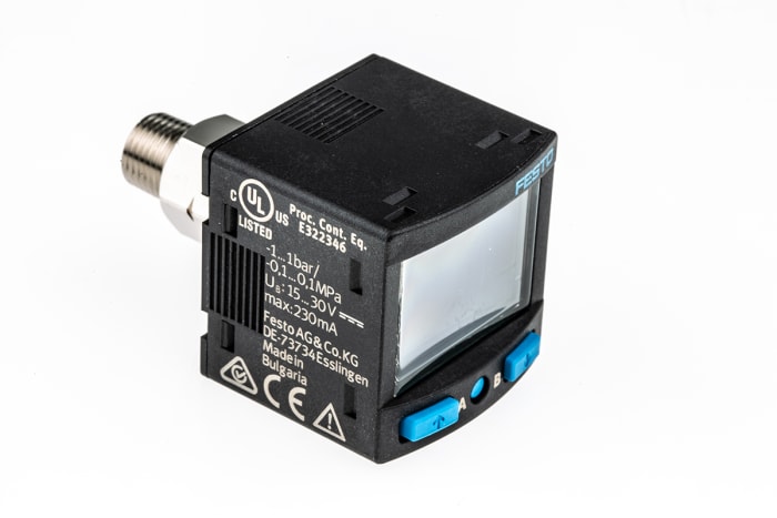 SPAN-B2R-R18M-PN-PN-L1 Festo | Festo Pressure Sensor, 30V dc, IP40 1bar ...