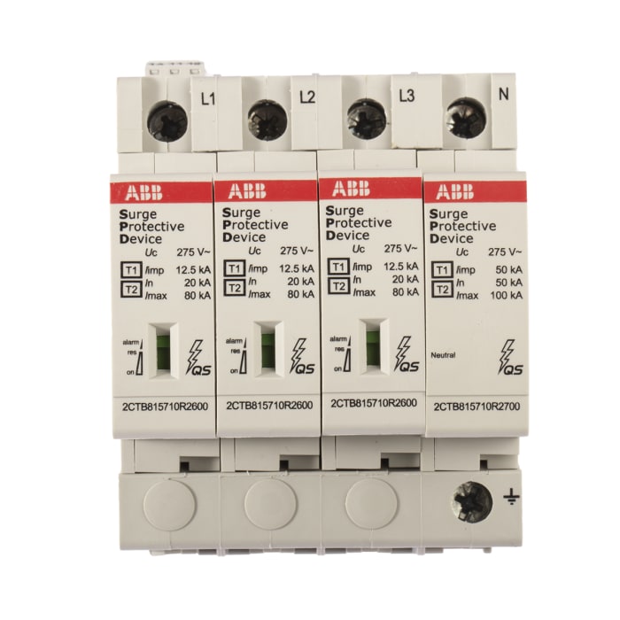 2CTB815710R0700 OVR T1-T2 3N 12.5-275s P TS QS ABB | ABB, OVR Surge ...