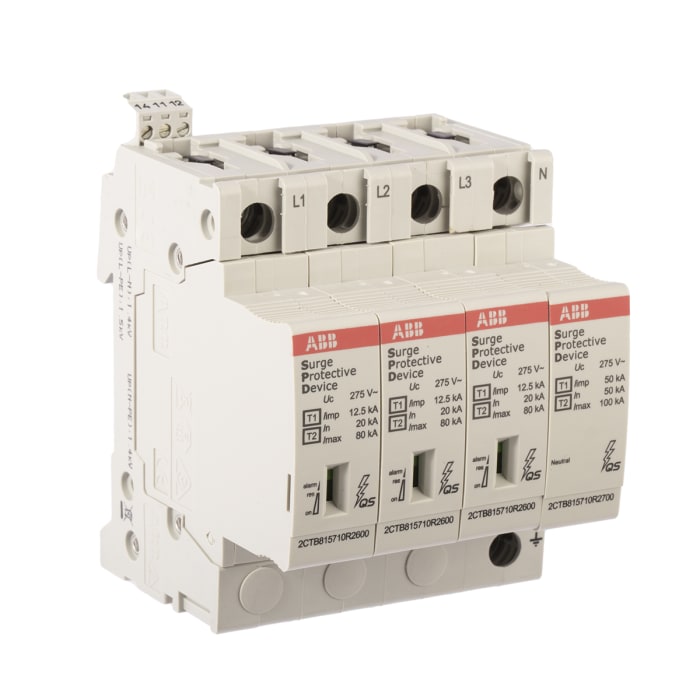 2CTB815710R0700 OVR T1-T2 3N 12.5-275s P TS QS ABB | ABB, OVR Surge ...