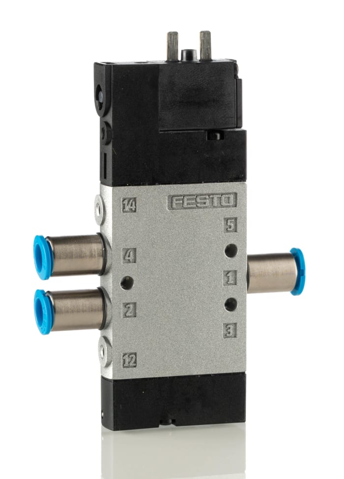 CPE10-M1BH-5L-QS-6 Festo | Festo 5/2 Solenoid Pilot Valve - Electrical ...