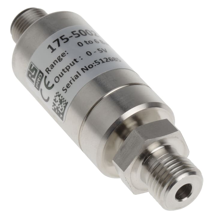 RS PRO | RS PRO Pressure Sensor, 0bar Min, 6bar Max, Analogue Output ...