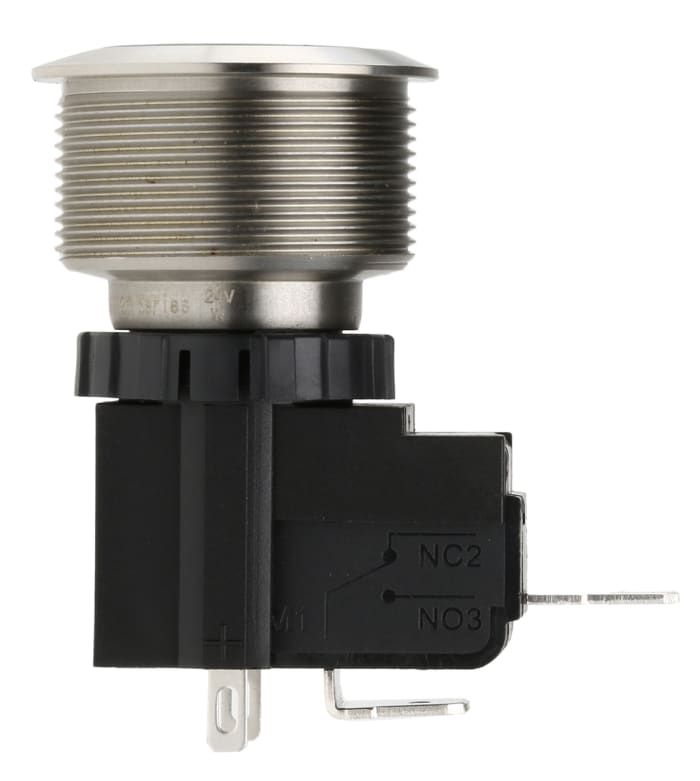 RS PRO | RS PRO Illuminated Push Button Switch, Latching, Panel Mount ...