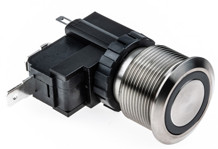 RS PRO | RS PRO Illuminated Push Button Switch, Latching, Panel Mount ...