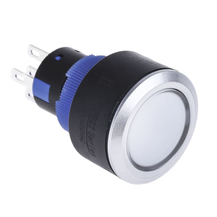 RS PRO | RS PRO Illuminated Push Button Switch, Momentary, Panel Mount ...