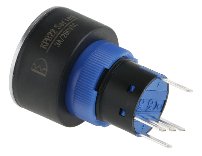 RS PRO | RS PRO Illuminated Push Button Switch, Momentary, Panel Mount ...