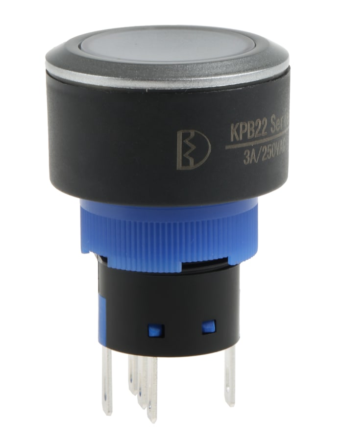 RS PRO | RS PRO Illuminated Push Button Switch, Momentary, Panel Mount ...