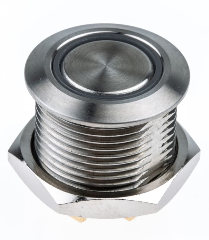 RS PRO | RS PRO Illuminated Push Button Switch, Momentary, Panel Mount ...